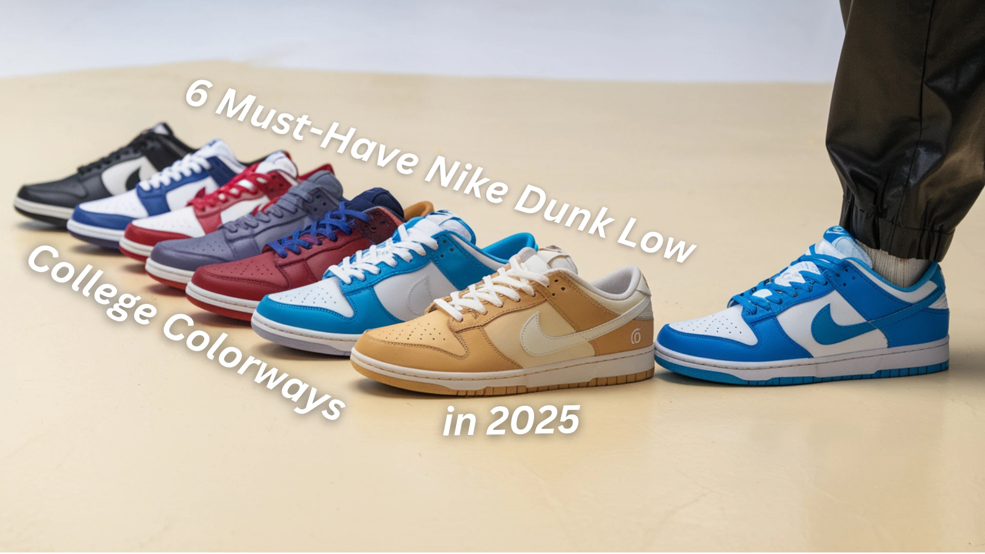 6 Must-Have Nike Dunk Low College Colorways in 2025 - Novelship News