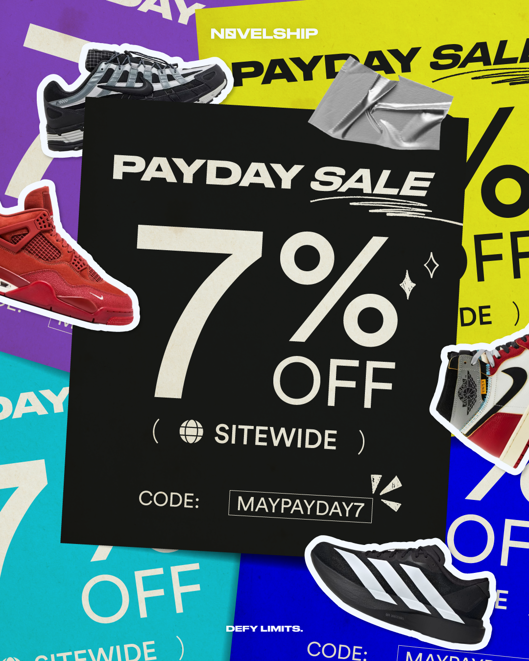 Exclusive Payday Sale This May!